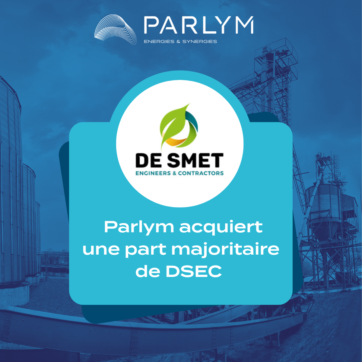 Alliance industrielle entre Parlym, DSEC et Moret Industries